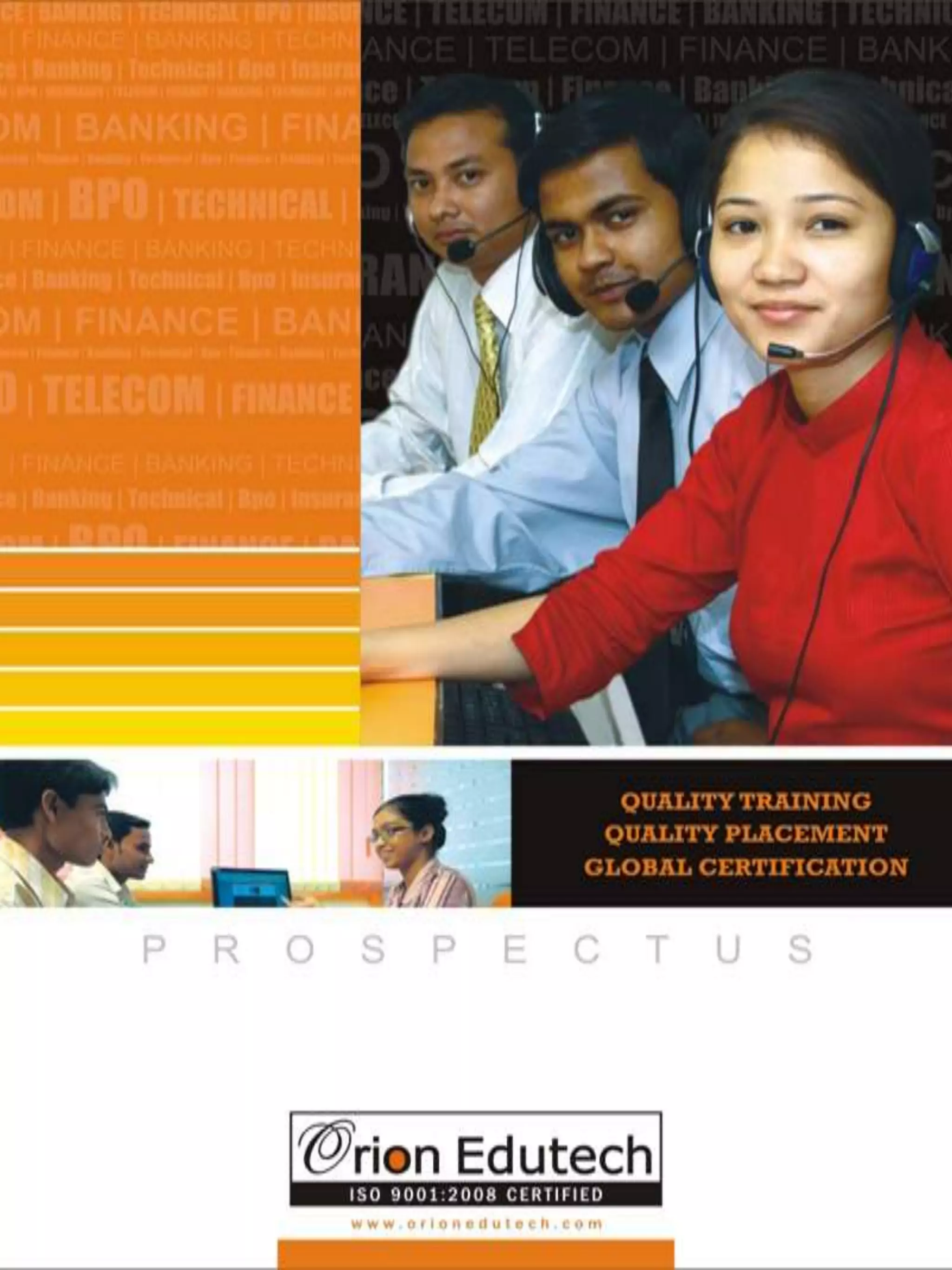 Orion edutech, BPO, Hardware networking, CCNA. | PPSX