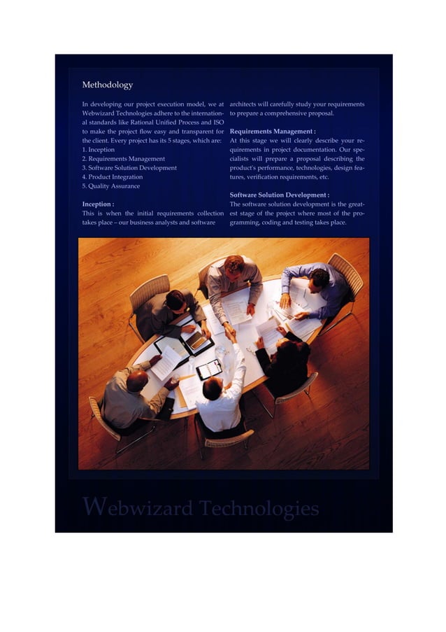 Company profile - Webwizard Technologies | PDF