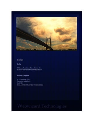 Company profile - Webwizard Technologies | PDF