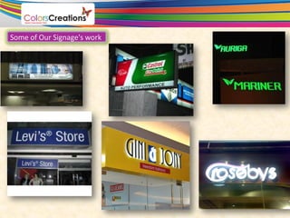 CompanyColors Creations India Leading Printing & Signage Manufaturer in ...
