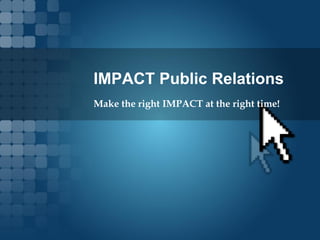 Company Profile - Impact Public Relations Pvt. Ltd. | PDF