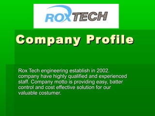 Company profile | PPT