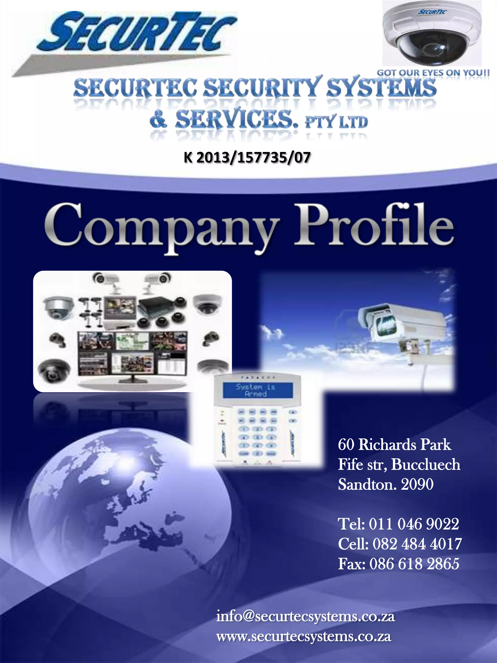Company Profile. Securtec Security Systems & Services | PPTX