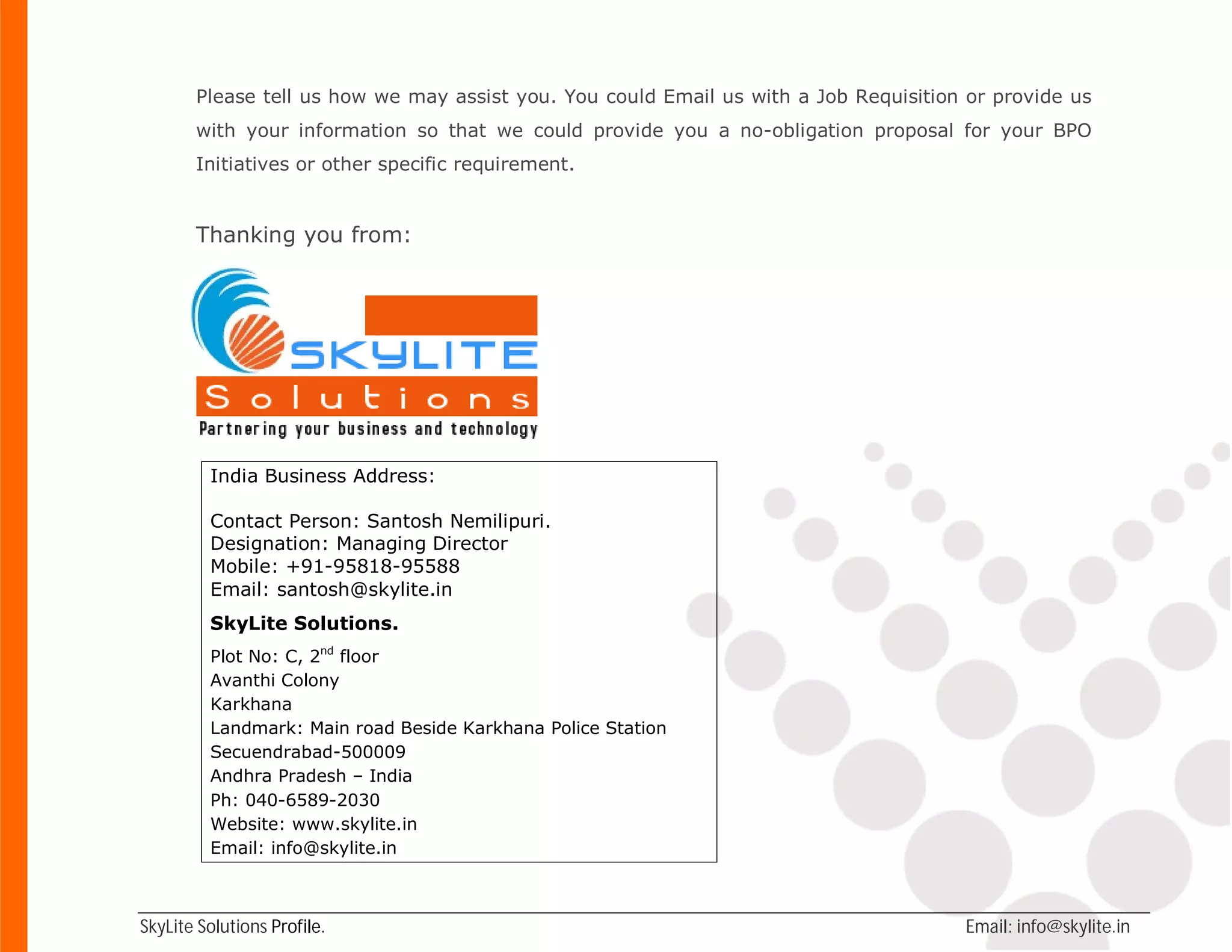 Company Profile | PPT