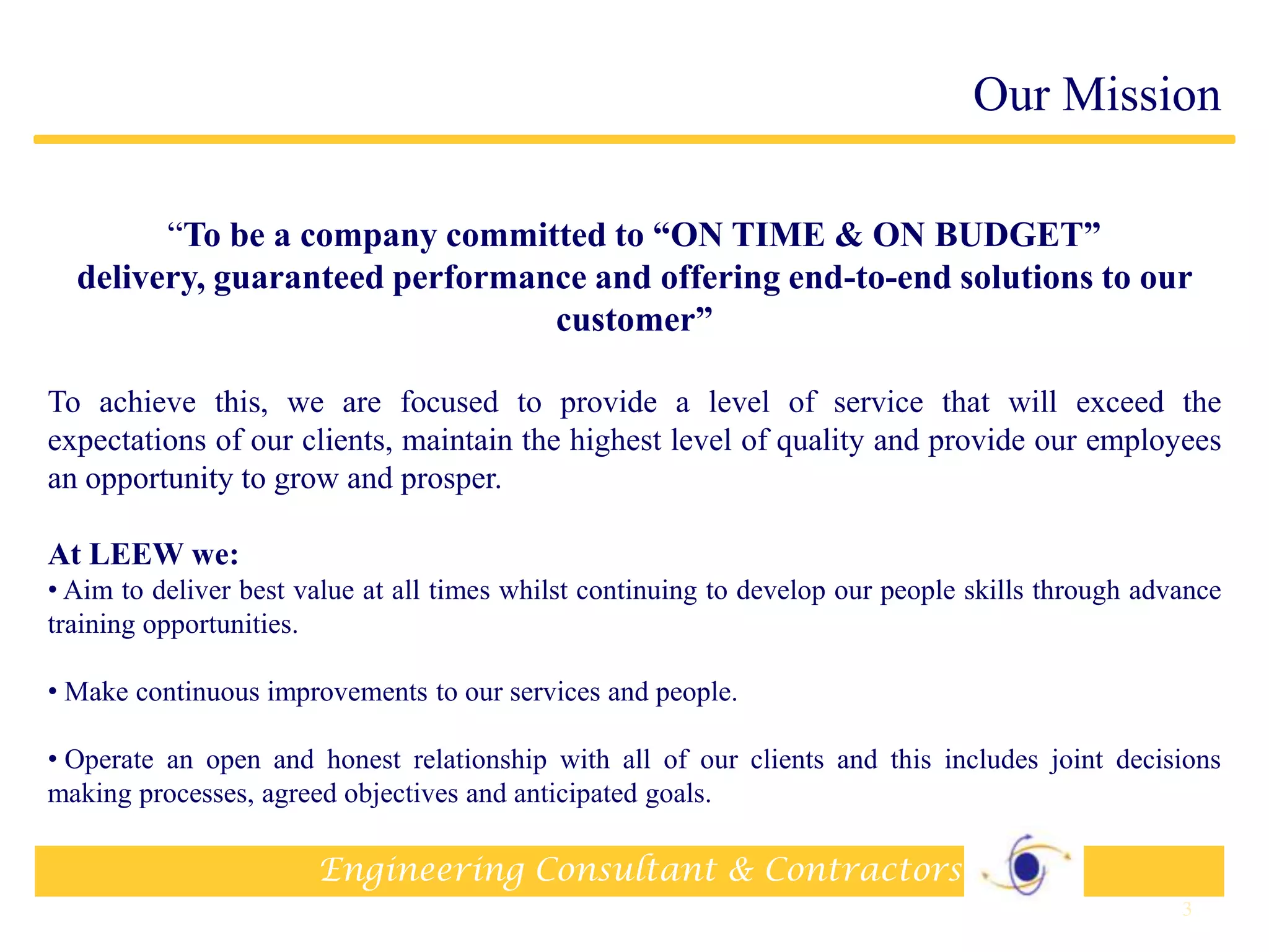 Company profile-Electrical Contractors | PPTX