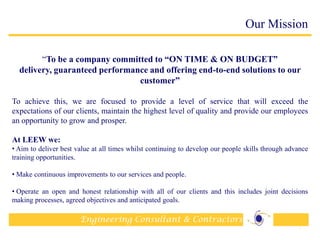 Company profile-Electrical Contractors | PPTX