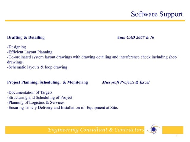 Company profile-Electrical Contractors | PPTX