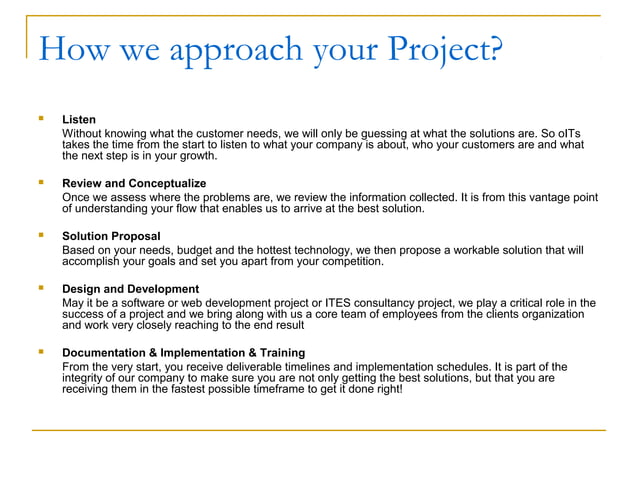 Company profile | PPT