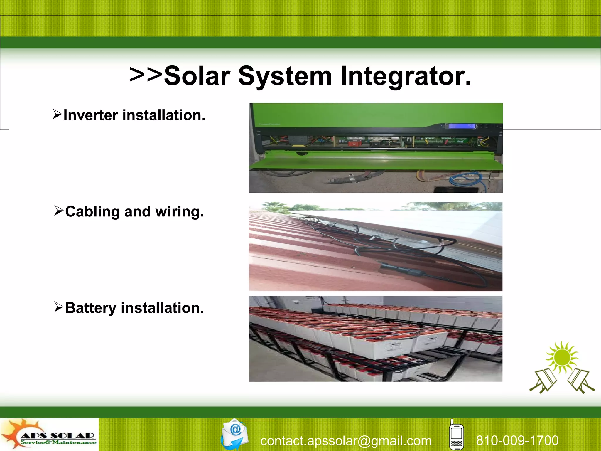 Company profile(APS SOLAR) | PPT