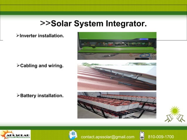 Company profile(APS SOLAR) | PPT | Power and Energy Industry | Industries