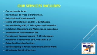 Transfo Tech. Engineering Services. | PPT