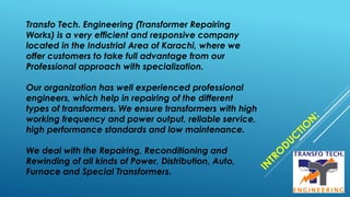 Transfo Tech. Engineering Services. | PPT