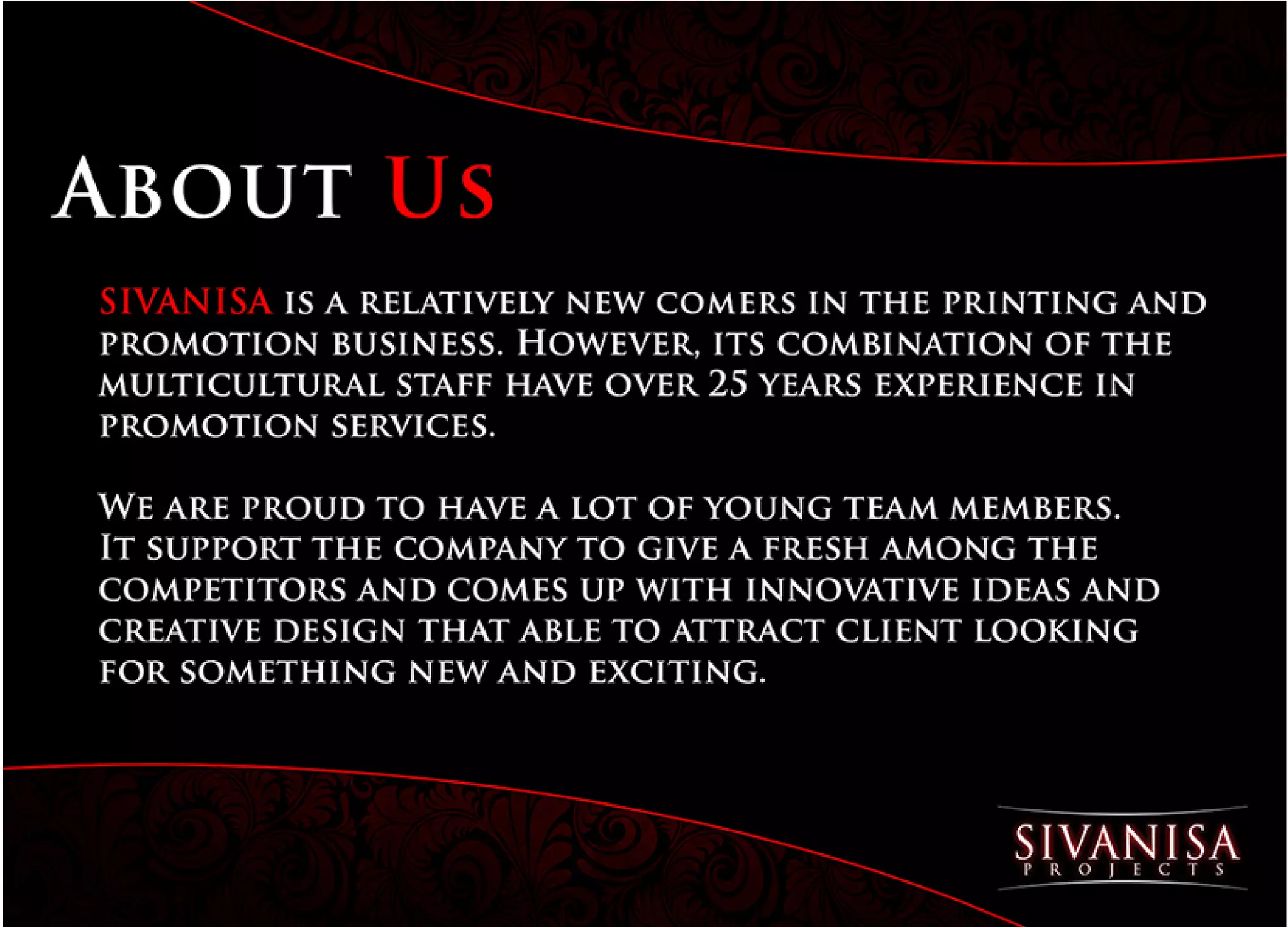 Company profile CV. Sivanisa | PDF