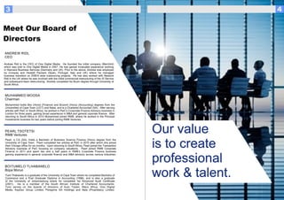 One Digital Media Company Profile | PDF