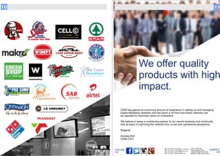 One Digital Media Company Profile | PDF