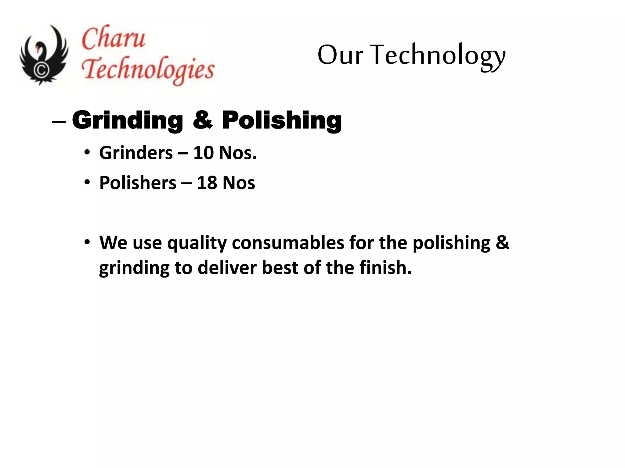 Comany profile Charu @ Technologies | PPT