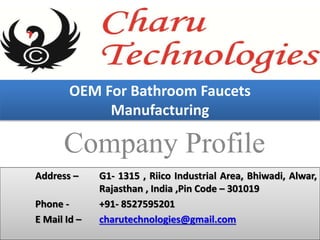 Comany profile Charu @ Technologies | PPT