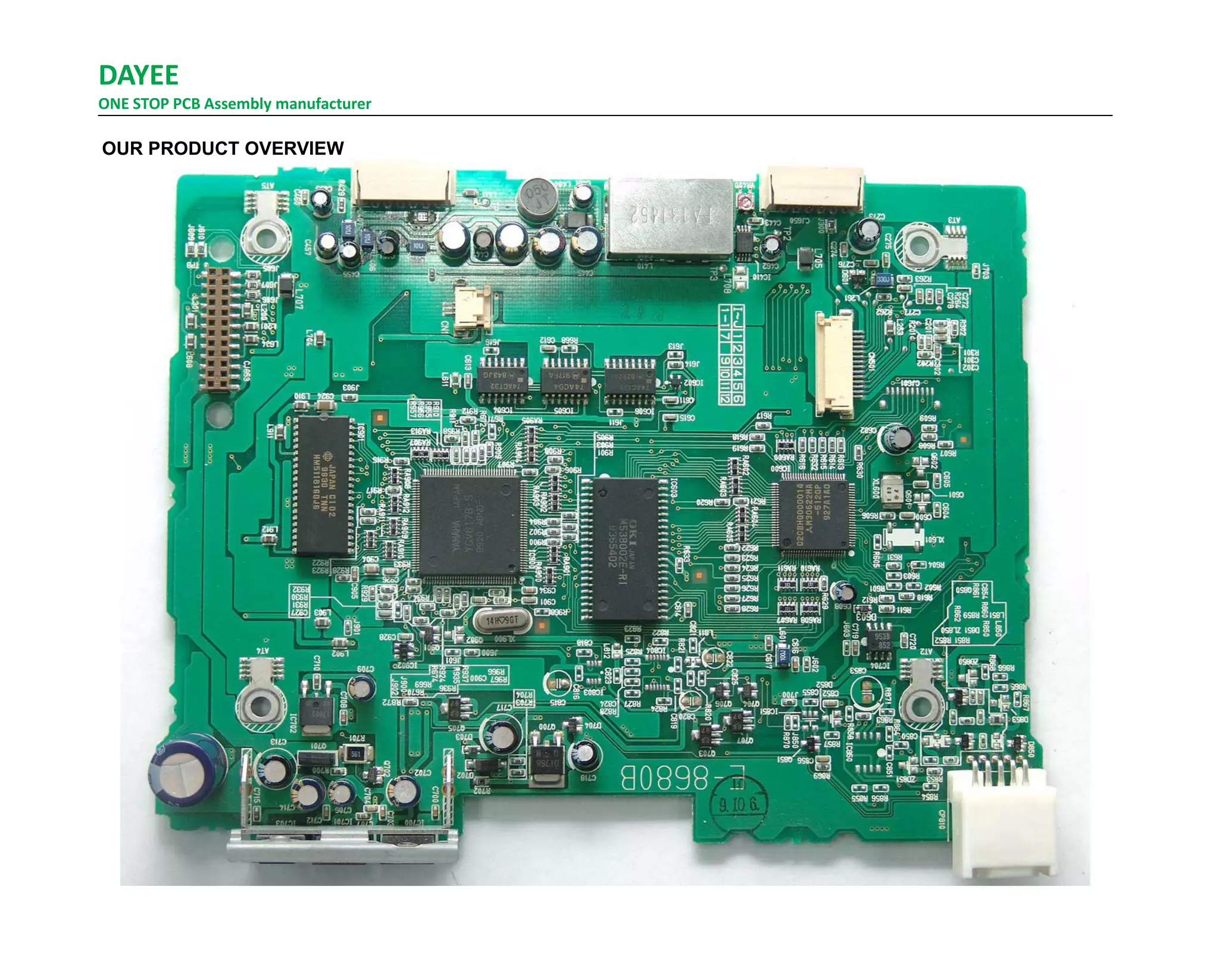 DAYEE PCBA Company profile | PPT