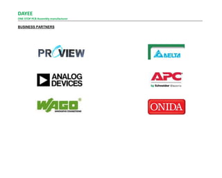 DAYEE PCBA Company profile | PPT