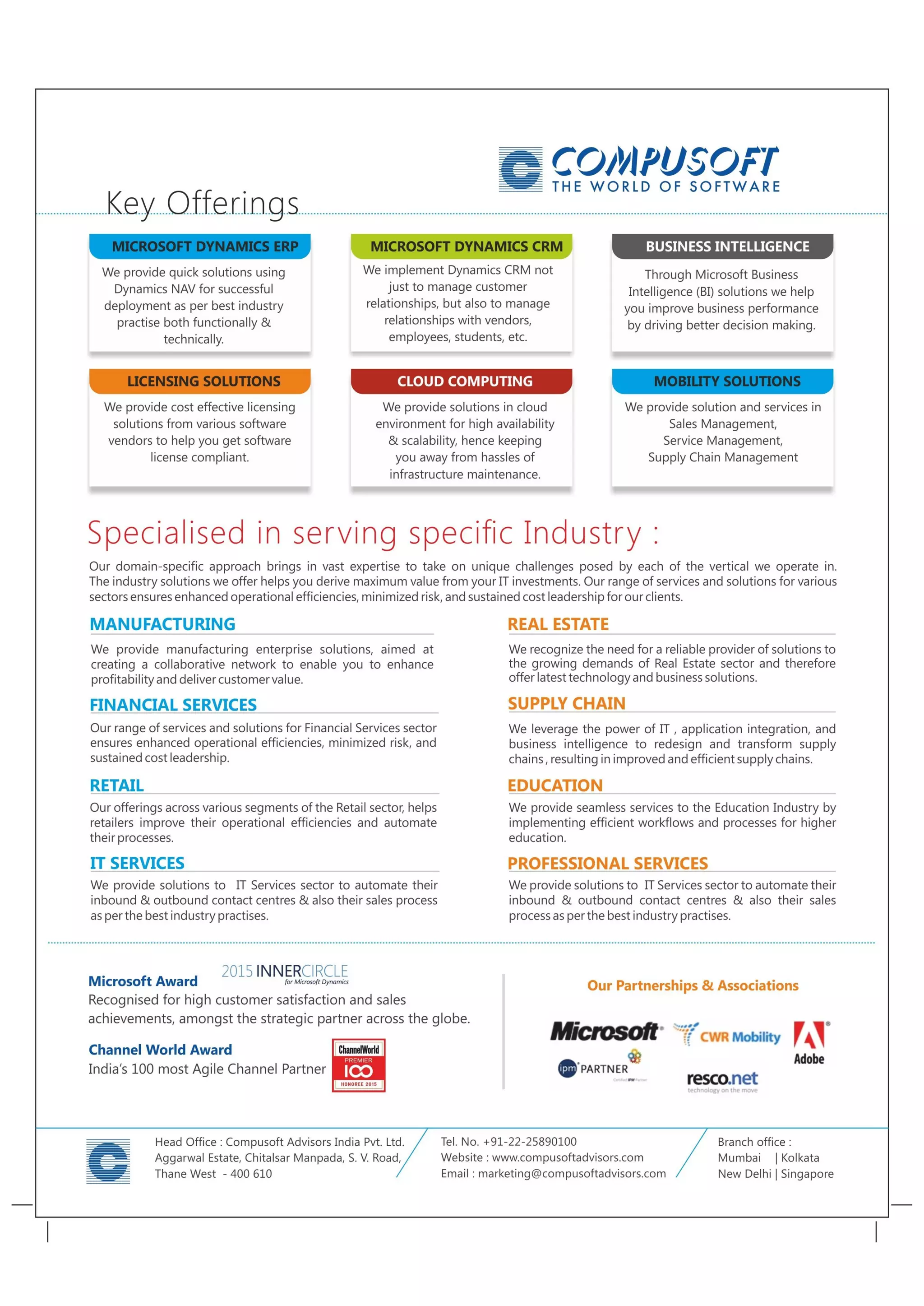 Compusoft Company profile | PDF