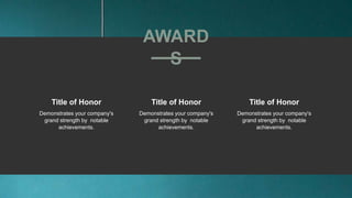 Company Profile Powerpoint Template | PPTX