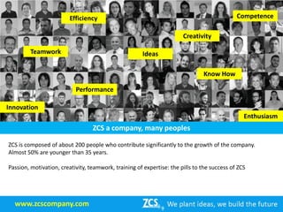 ZCS Company Profile 2015 - English | PDF