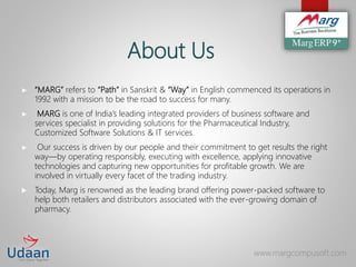 Marg Education Company Profile 2017 | PPTX