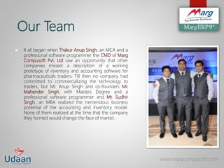 Marg Education Company Profile 2017 | PPTX