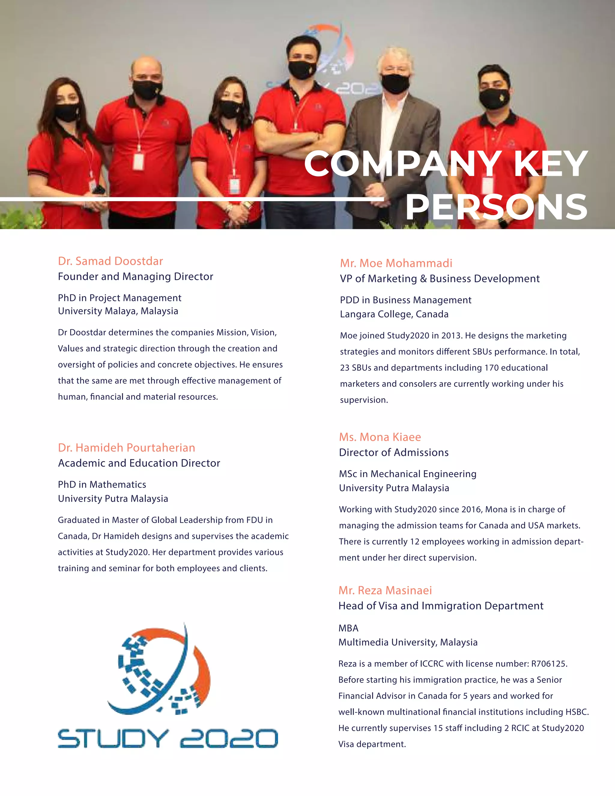 Study 2020 Company profile | PDF