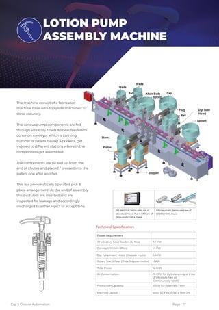 Sigma CapSeal - Cap & Closure Automation | PDF