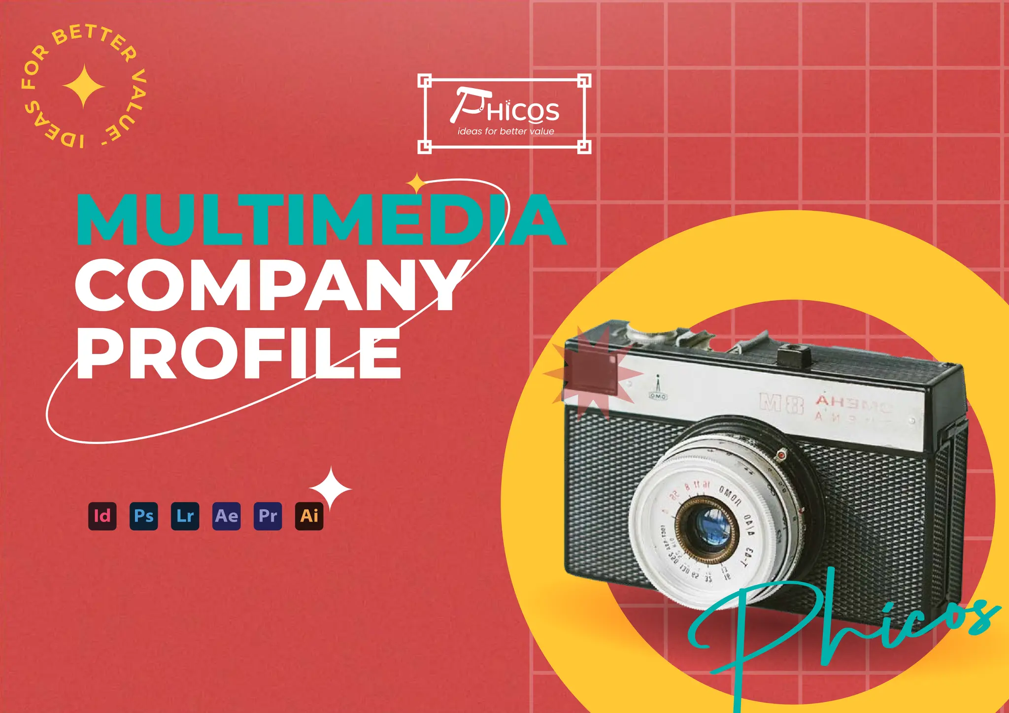 Desain - Company Profile Multimedia Phicos | PDF