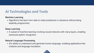 AI in Business: Transforming Industries and Driving Innovation | PDF