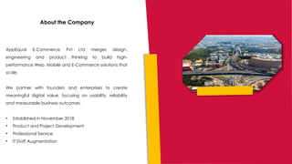 AppEqual E-Commerce Pvt Ltd: Scalable Digital Solutions & Cybersecurity ...