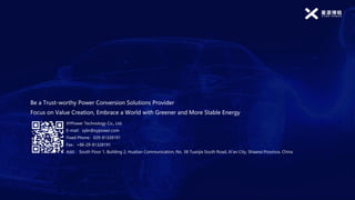 An Introduction to the Power Module Manufacturers XY Power-A ...