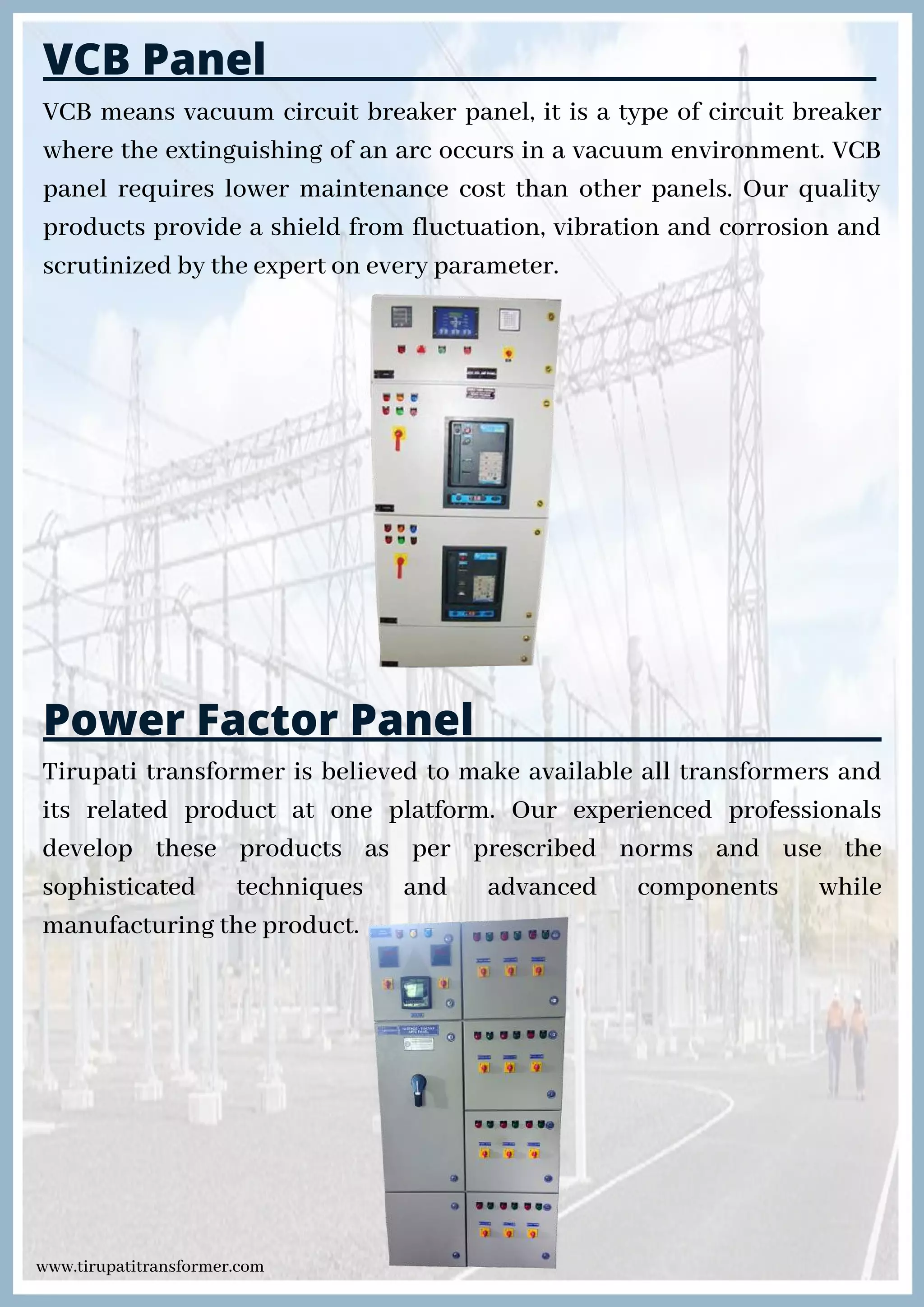 Company Profile of Tirupati Transformers Pvt Ltd | PDF