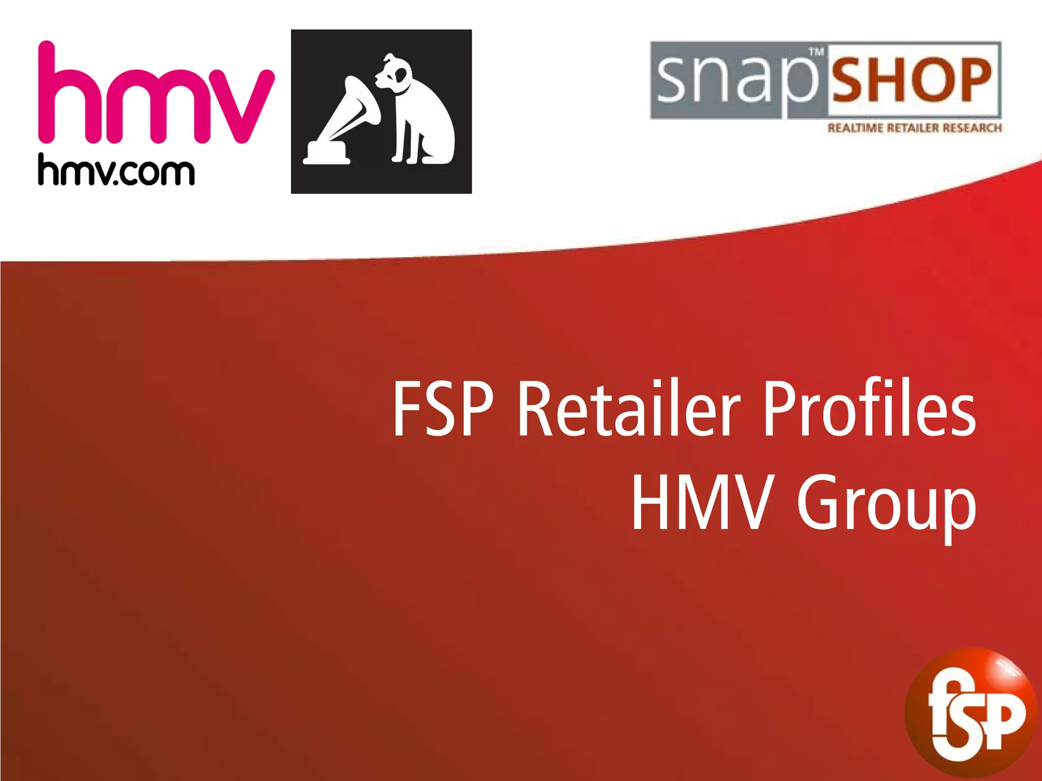 Company profile hmv group | PPT