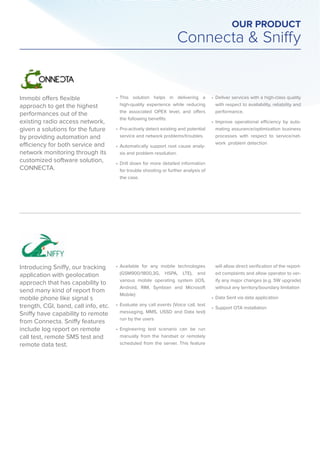Company Profile Immobi - Mobile Network Solution | PDF