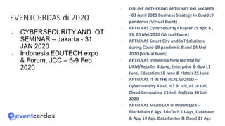 COMPANY PROFILE PT KOTA CERDAS INDONESIA - AGS 2020 | PPT
