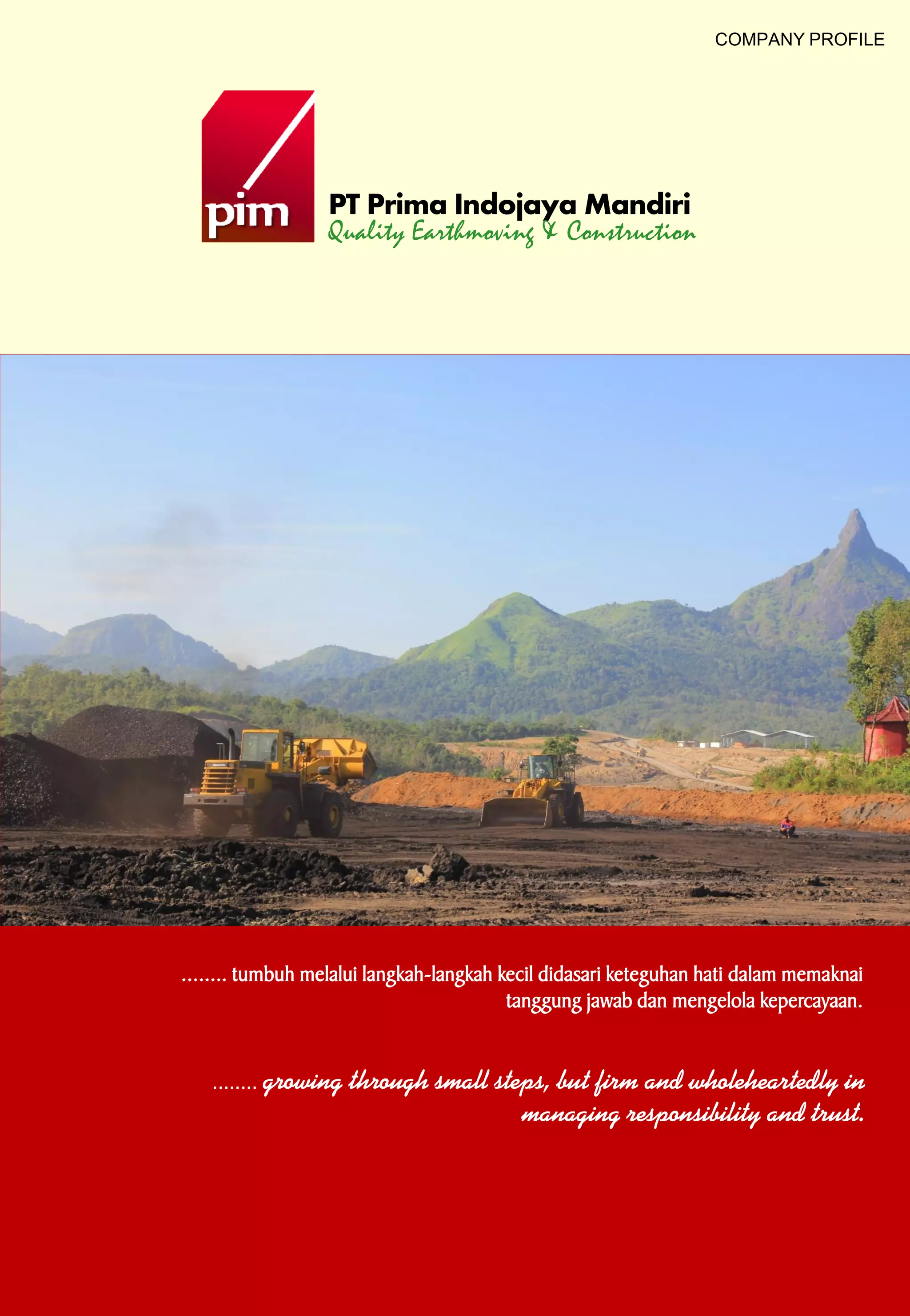 Company profile PT. Prima Indojaya Mandiri | PDF