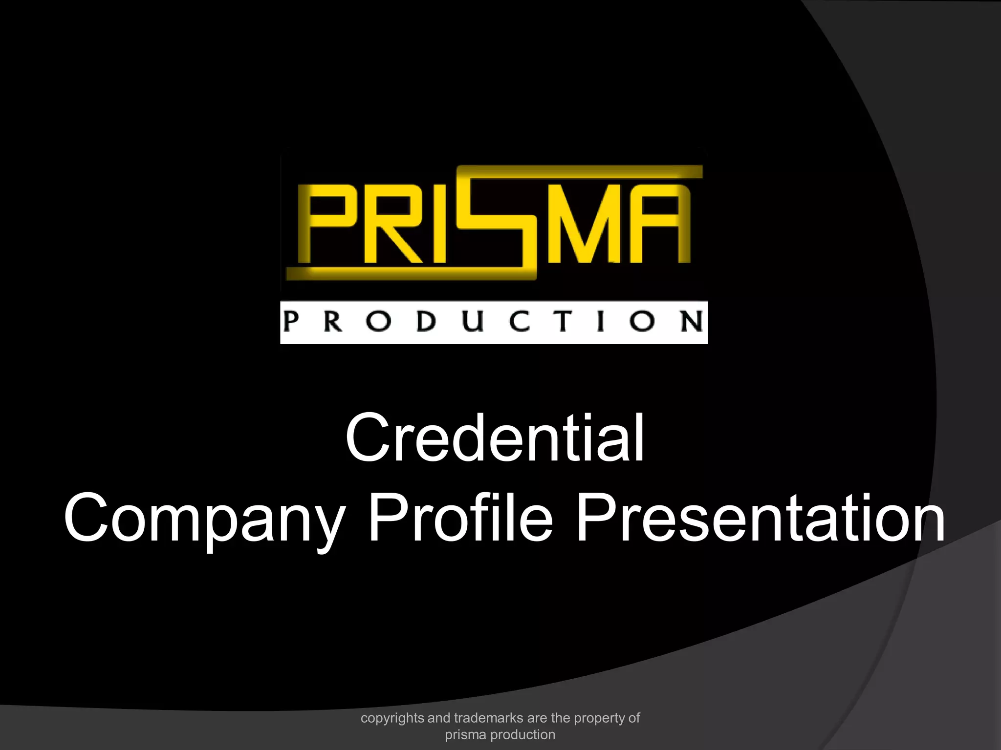 COMPANY PROFILE PRISMA PRODUCTION ver 5.1 | PDF