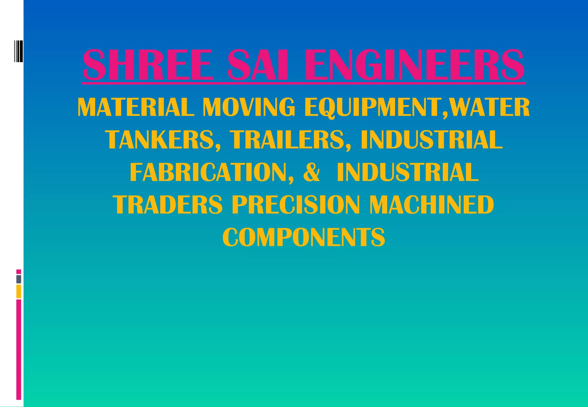 shree sai engineers | PPT