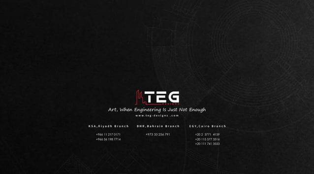 TEG Designs company Profile | PPT