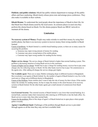 Bkash (LEPESTC analysis) | PDF