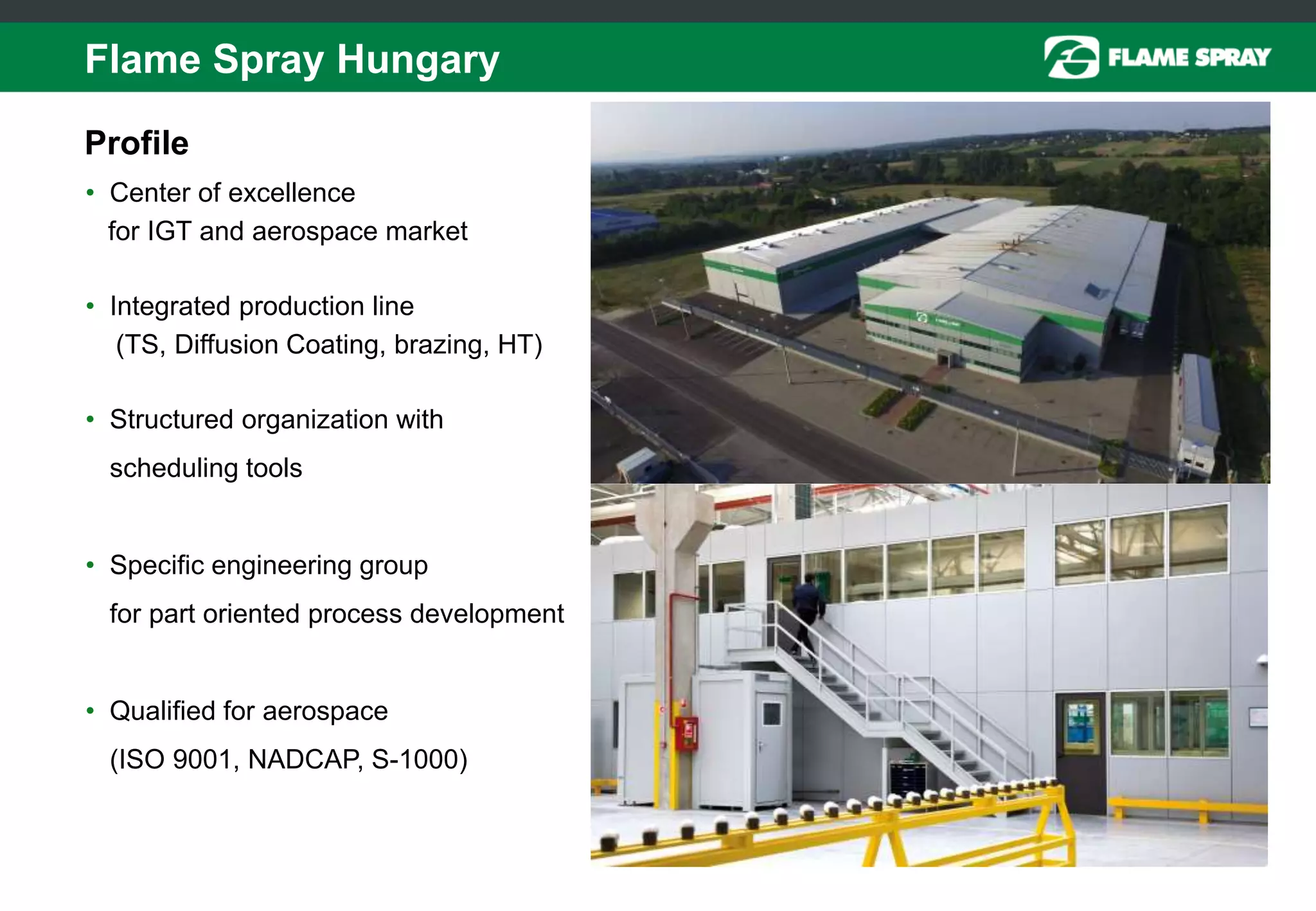 Flame Spray Company Profile 2016 | PPTX