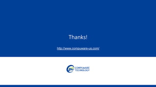 Compuware Company Profile 2020 | PPT