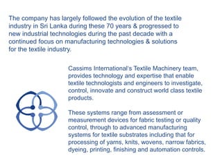 cassims company profile 2022 | PDF
