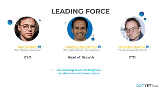 DotYeti.com - Unlimited Graphic Design For A Flat Monthly Fee | PPT