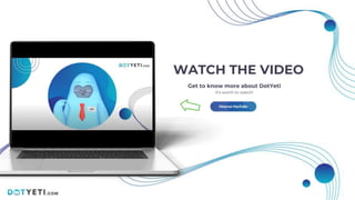 DotYeti.com - Unlimited Graphic Design For A Flat Monthly Fee | PPT