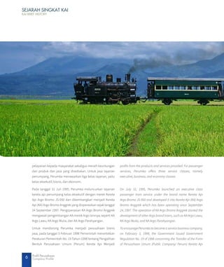 PT Kereta Api Indonesia Company Profile 2022 | PDF