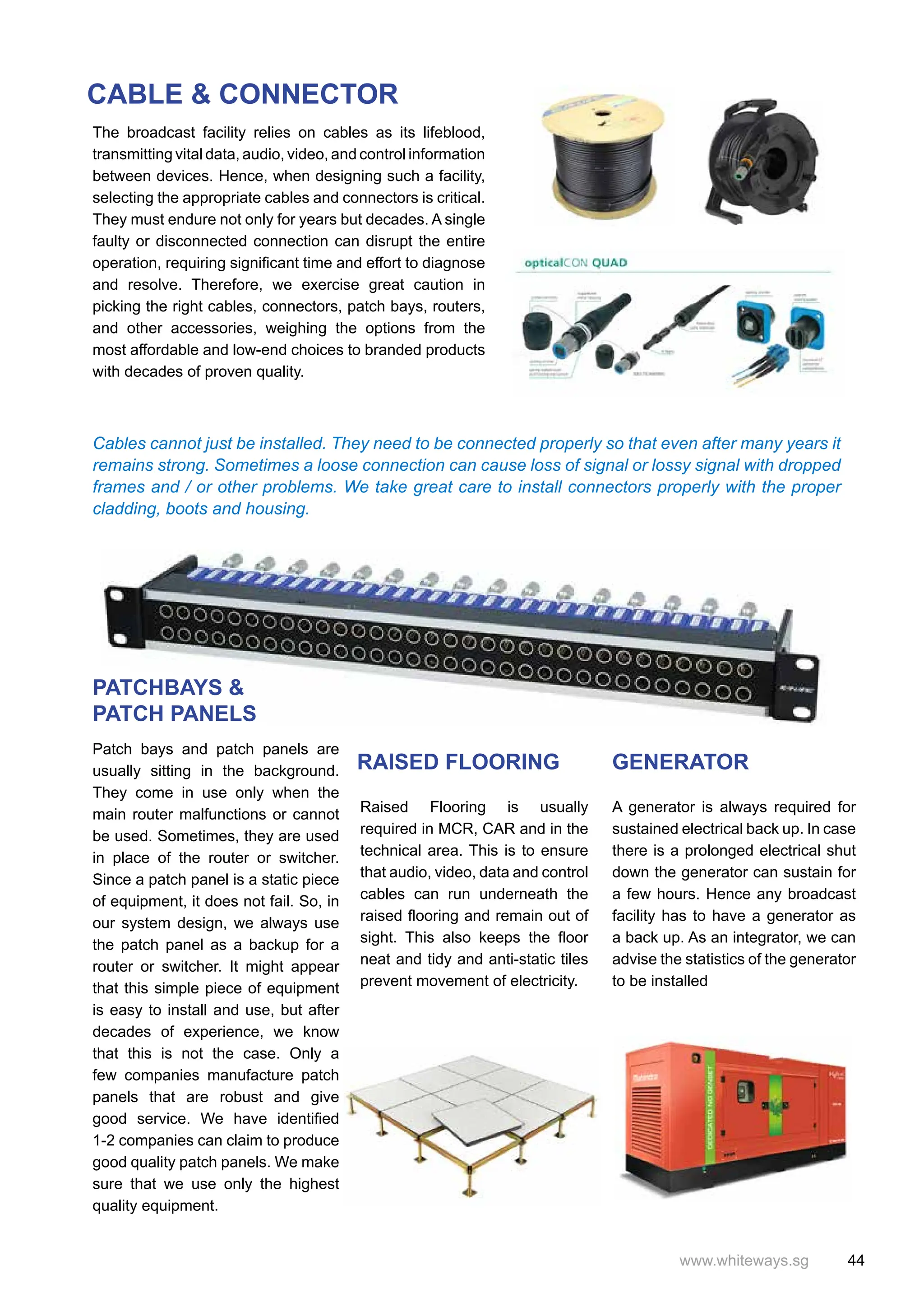 Whiteways Company Profile with details of all the products and services | PDF